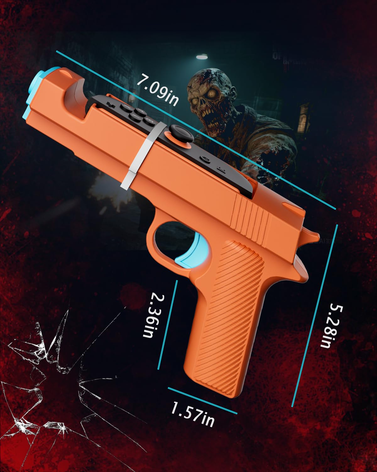 Snapklik.com : Nargos Shooting Game Gun Controller For Nintendo Switch ...