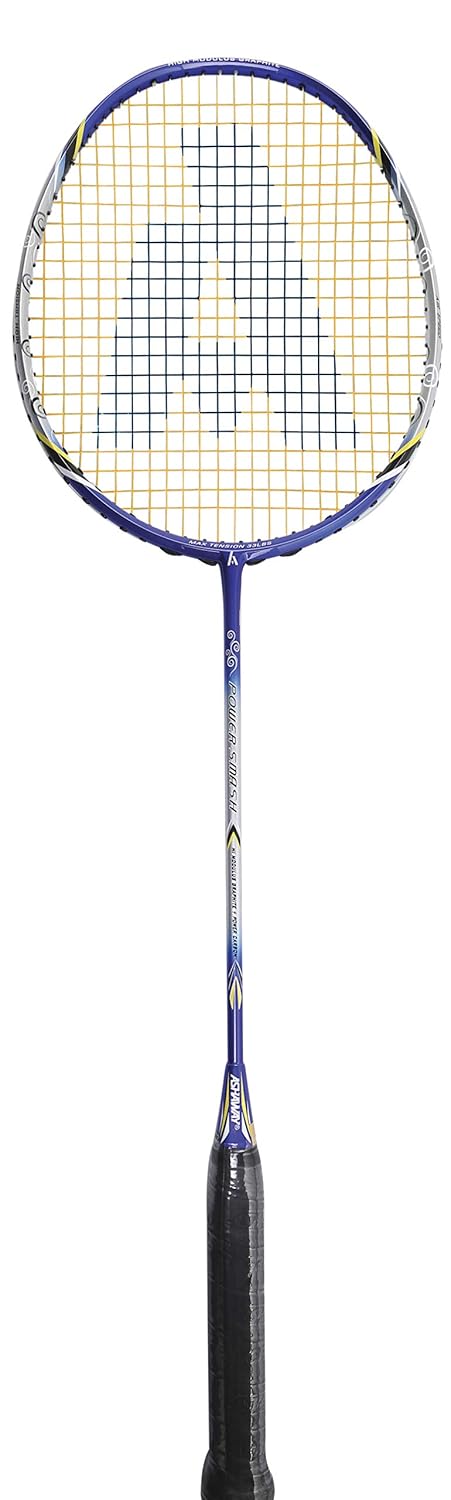 Ashaway Power Smash Badminton Racket | Strung | 84g | 33 LBS | Even ...