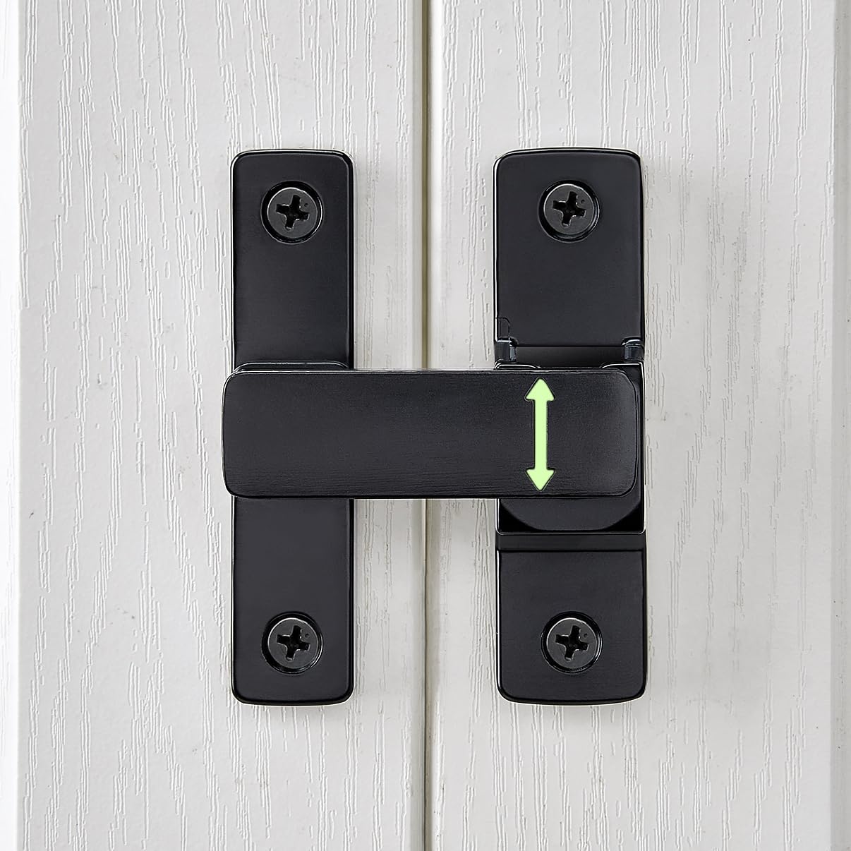Snapklik.com : INIRET Black 90/180 Degree Flip Latch - Heavy-Duty Lock ...