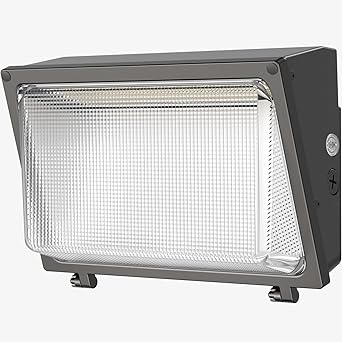 HYPERLITE LED Wall Pack 120W: 18000lm Glass Lens Wall Pack LED Exterior ...