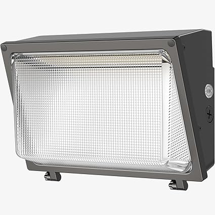 HYPERLITE LED Wall Pack 120W: 18000lm Glass Lens Wall Pack LED Exterior ...