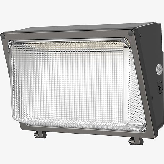 HYPERLITE LED Wall Pack 120W: 18000lm Glass Lens Wall Pack LED Exterior ...