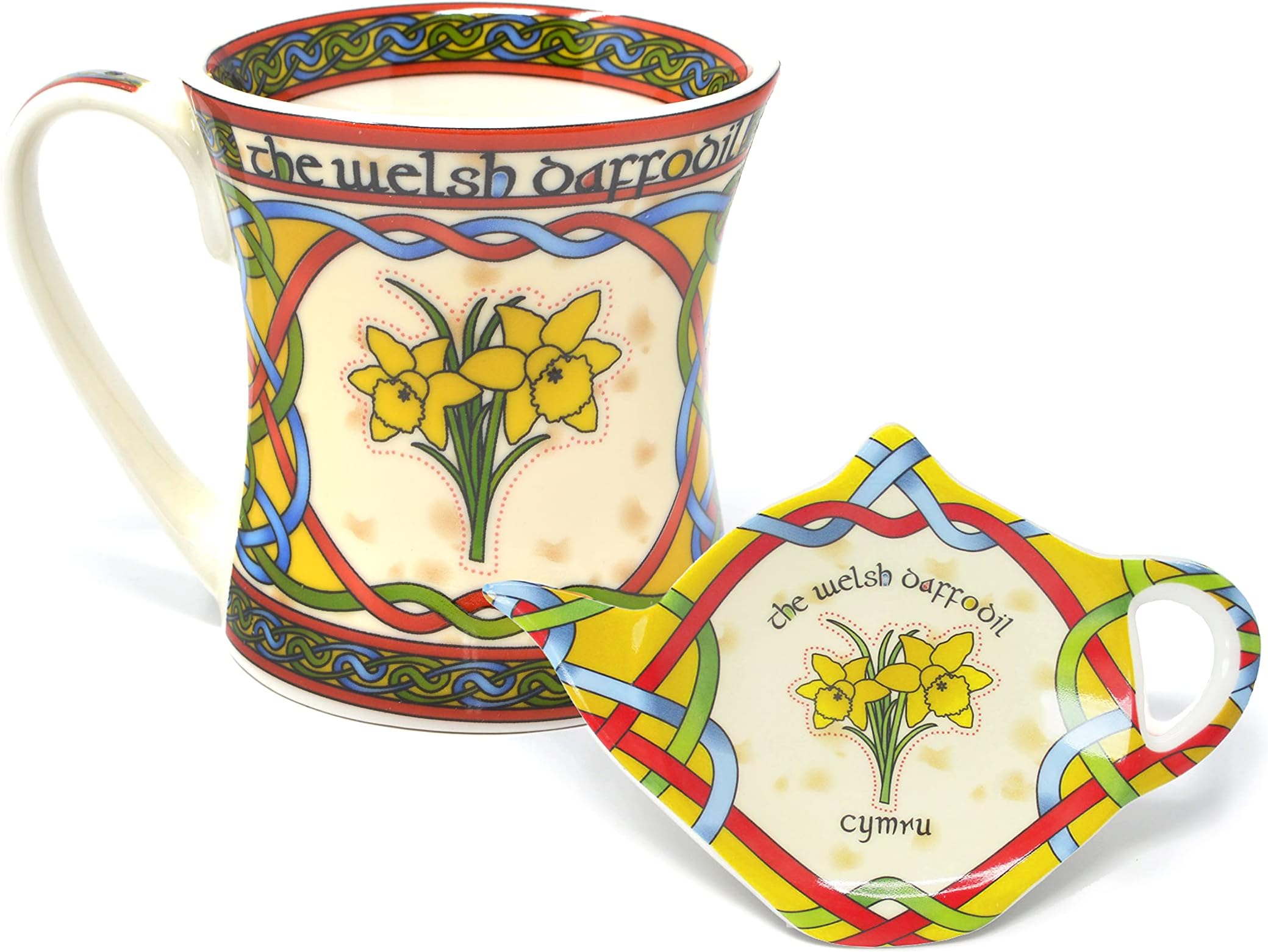 Amazon.com | Welsh Dragon Coffee Mug Cymru - Wales Celtic Design New ...