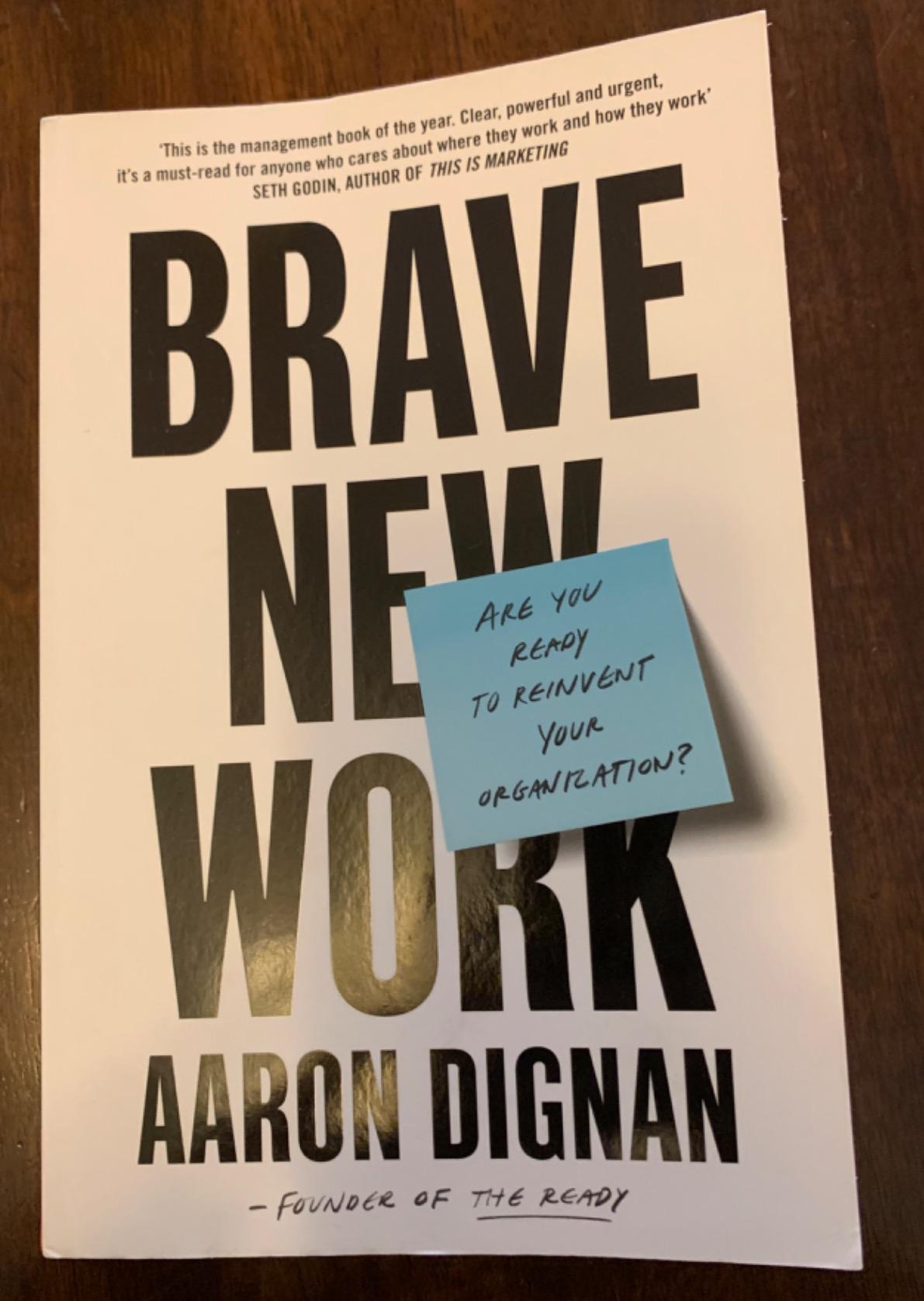 Buy Brave New Work Book Online at Low Prices in India | Brave New Work ...