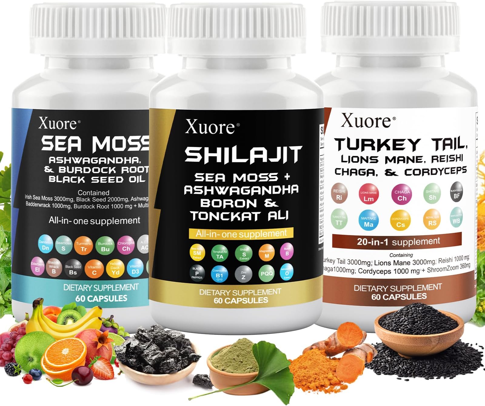 Amazon.com: Tupi Tea Horny Goat Weed Powder, Supplement w/Maca Root ...