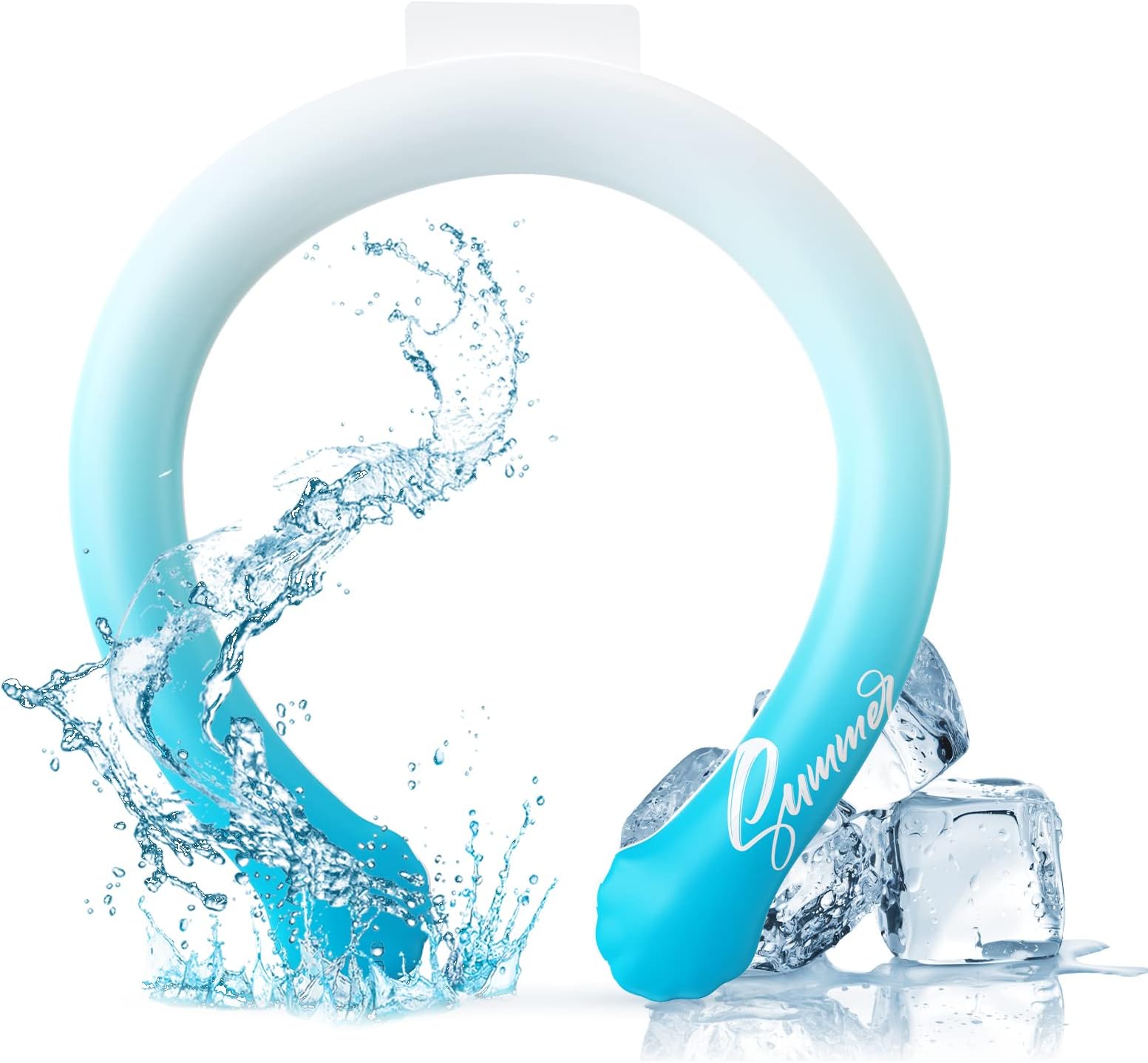 Amazon.co.jp: [医食同源ドットコム] iSDG U'cooL (ユークール) フリーサイズ アイスグレー PCM使用のクールリング : ホーム＆キッチン