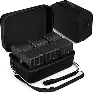 Amazon.com: RHCOM Graded Card Case - eva hard case with 6 clear storage ...