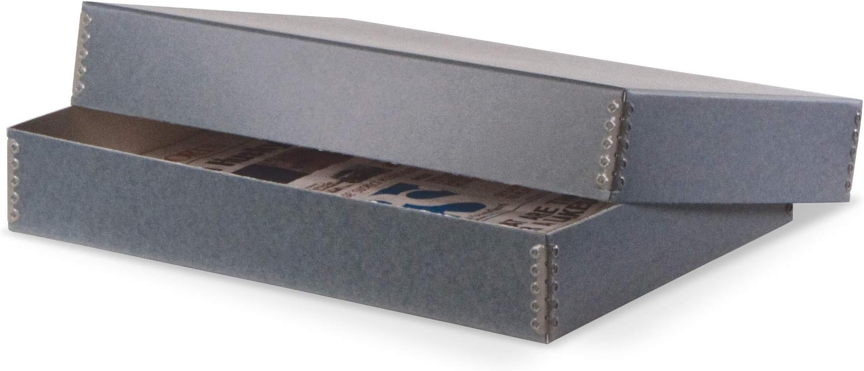 Amazon.com: Gaylord Archival Blue/Grey Newspaper Preservation Box - 20 ...
