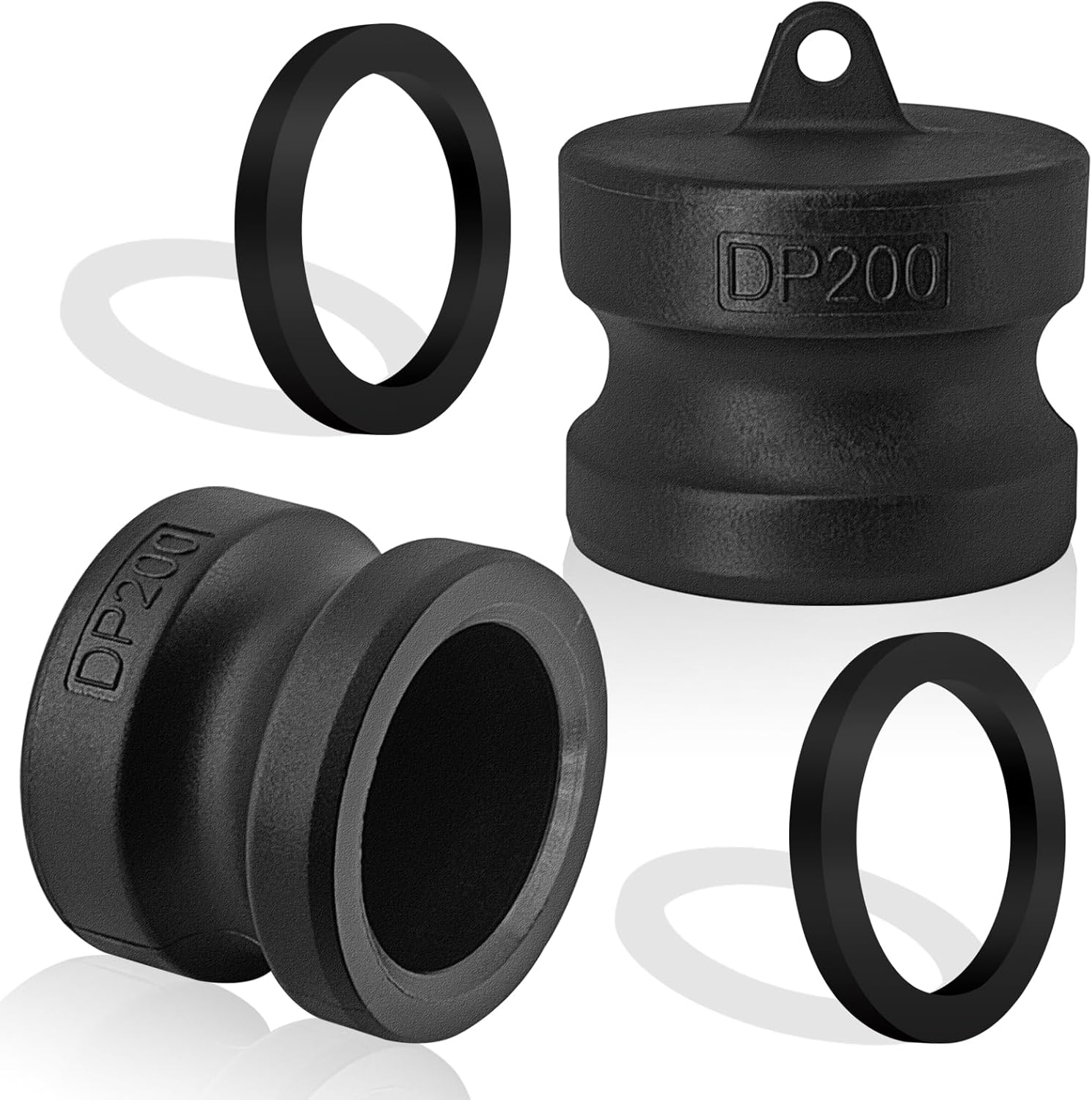 Amazon.com: 2 PCS Standard Type DP Cam lock Fittings, Dust Plug 2 Inch ...