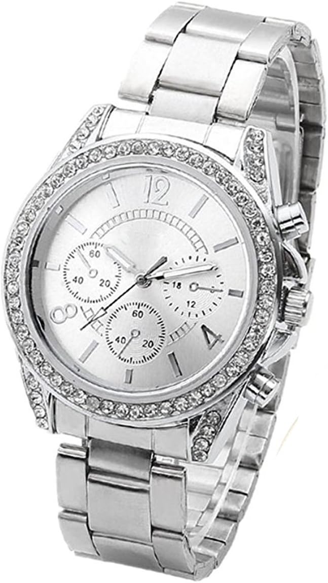 Women Quartz Watches, Ladies Casual Wrist Watch Classic Analog Crystals ...