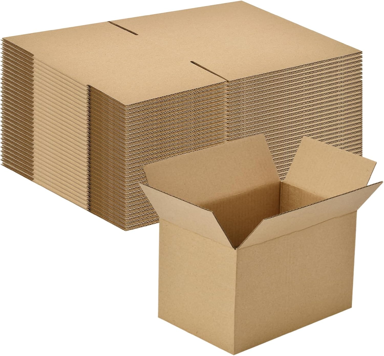Amazon.com: EZALFTIN 30 Pack 6x4x4 inches Small Shipping Boxes Brown ...