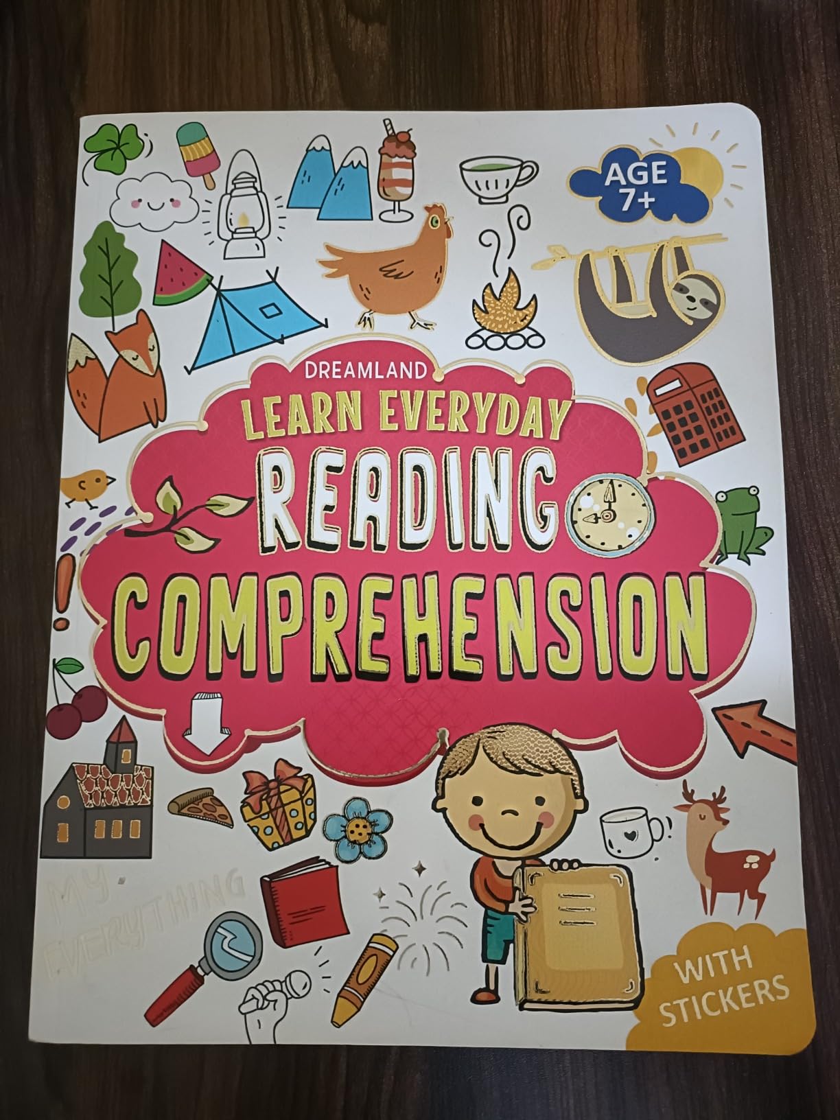 Reading Comprehension Activity Book Age 7+ with Stickers - Learn ...