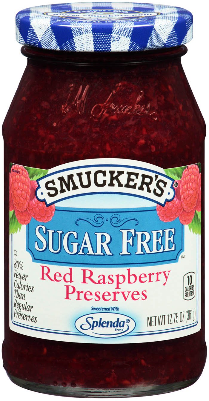 Amazon.com: Smucker's Light Red Raspberry Preserves, 12.75 oz (361 g ...