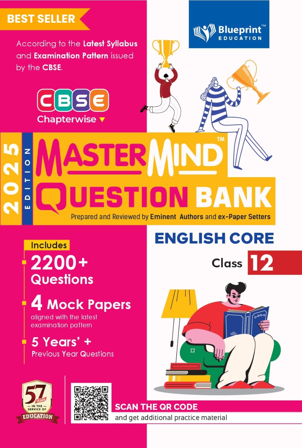 CBSE question bank class 12 English Core by Mastermind for 2025 ...