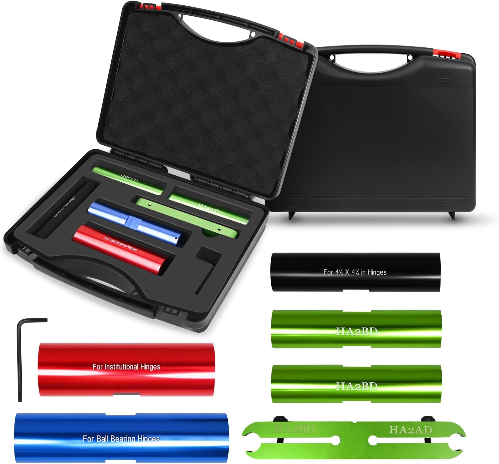 6 Piece Door Hinge Adjustment Tool, HA1234 Hinge Gap Adjusting Wrench ...