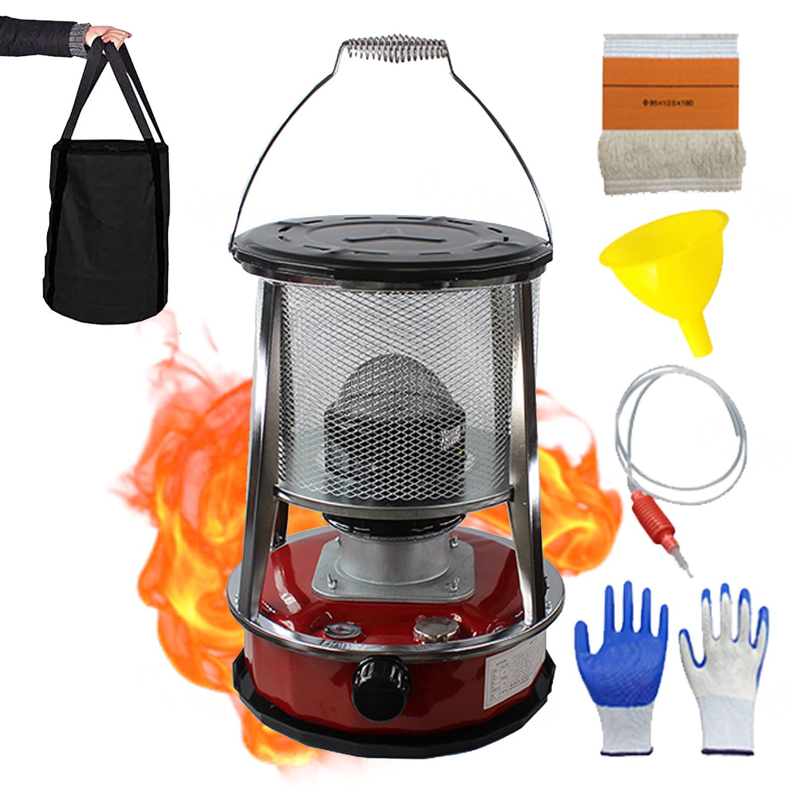 Duraheat Portable Portable 6L - 9000 BTU Indoor/Outdoor Heater For ...