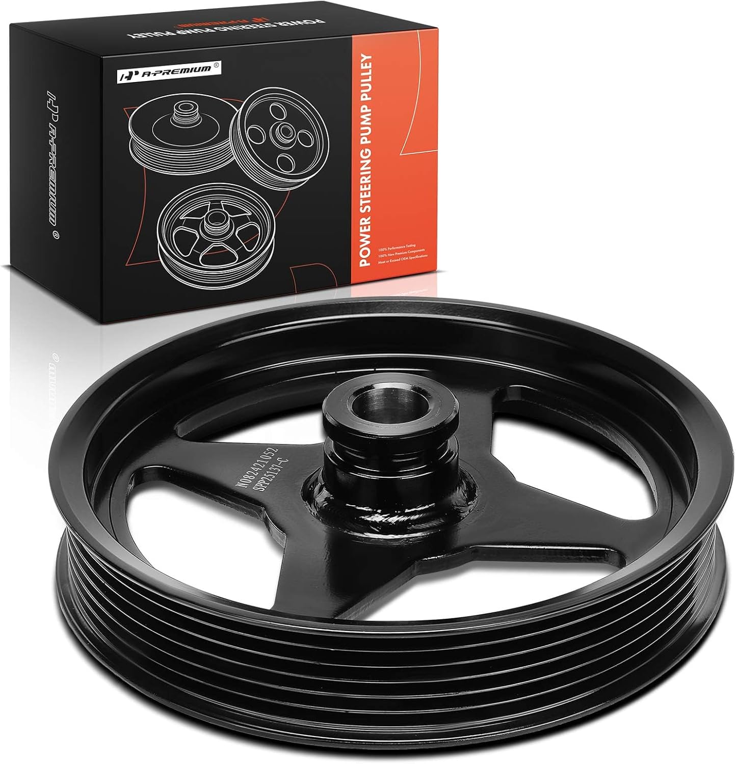 A-Premium Power Steering Pump Pulley Compatible with Ford F-150 ...