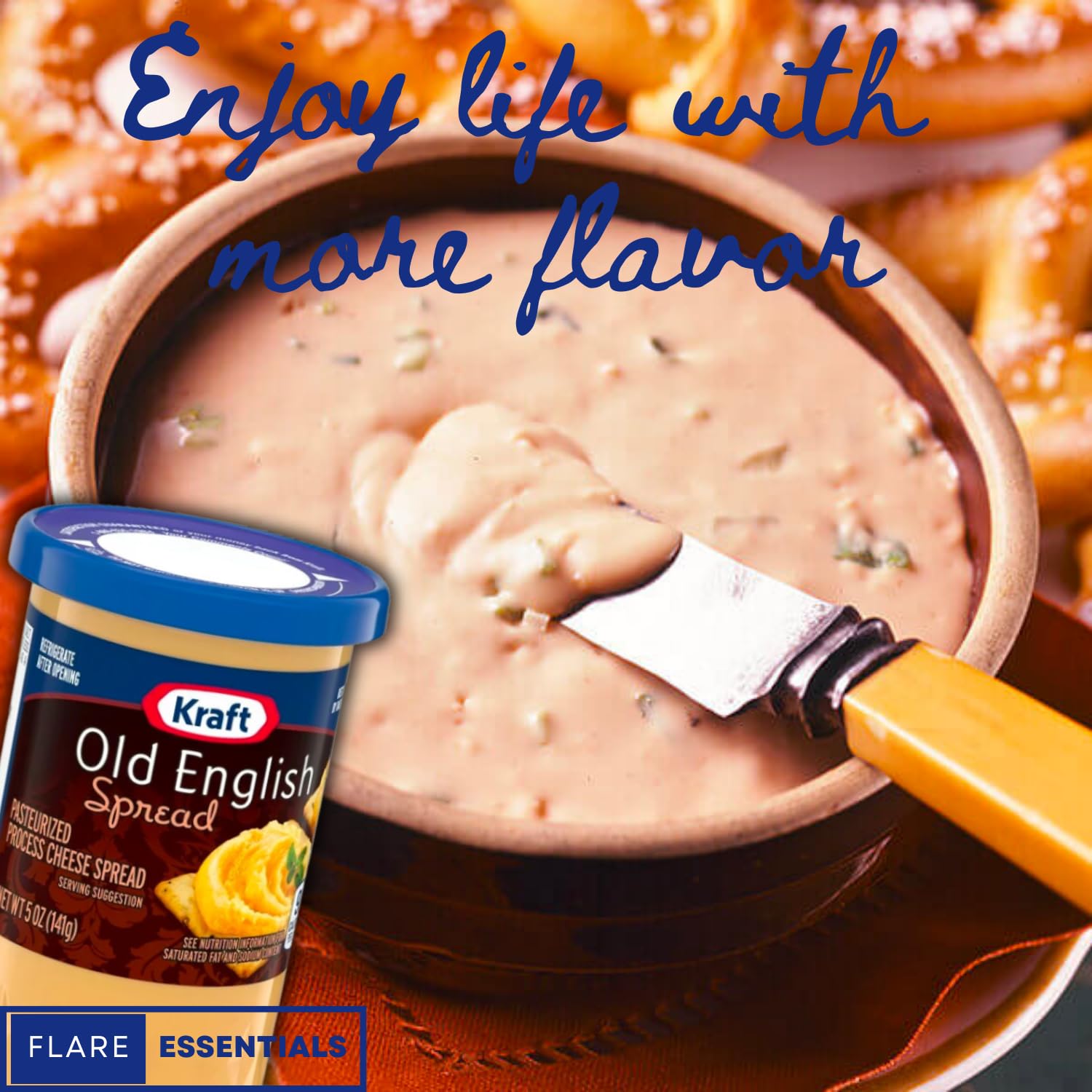 Kraft Old English Pasteurized Process Cheese Spread, paquete de tarro ...