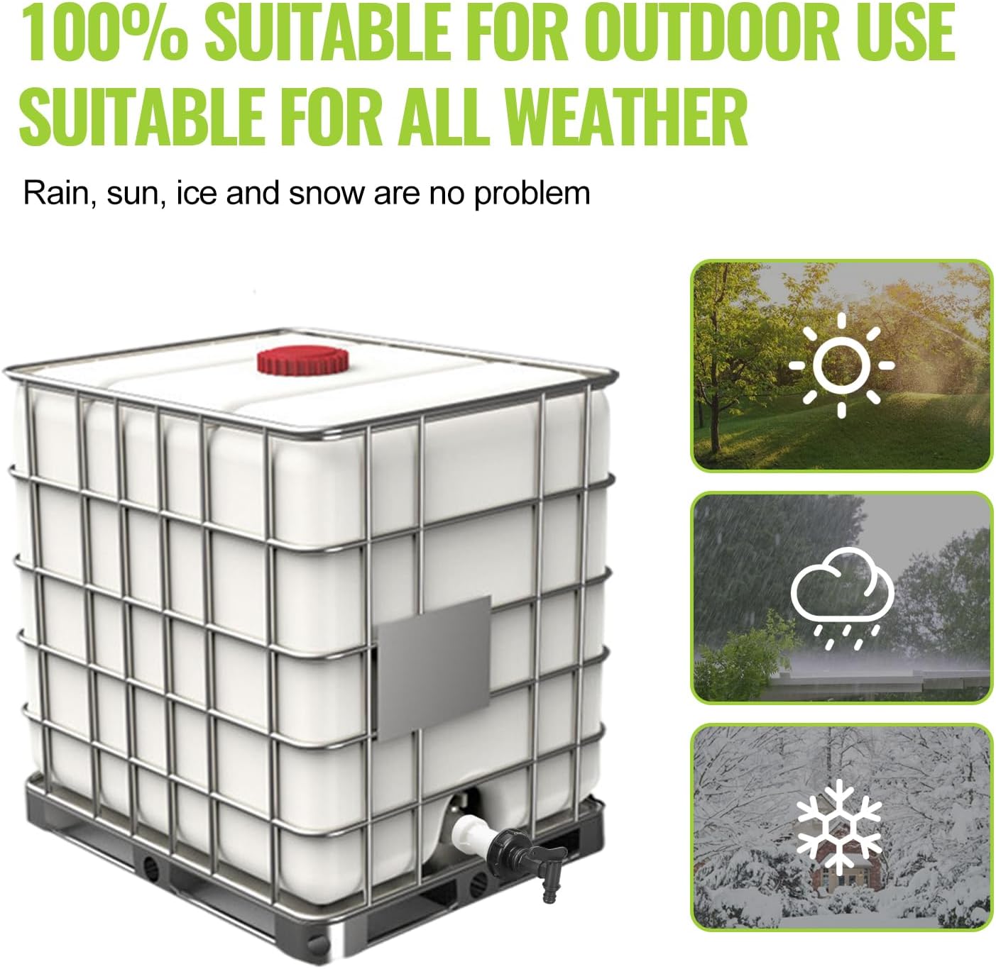 IBC Adapter S60 x 6 Extension Spacer, Straight S60 x 6 Coarse Thread to ...