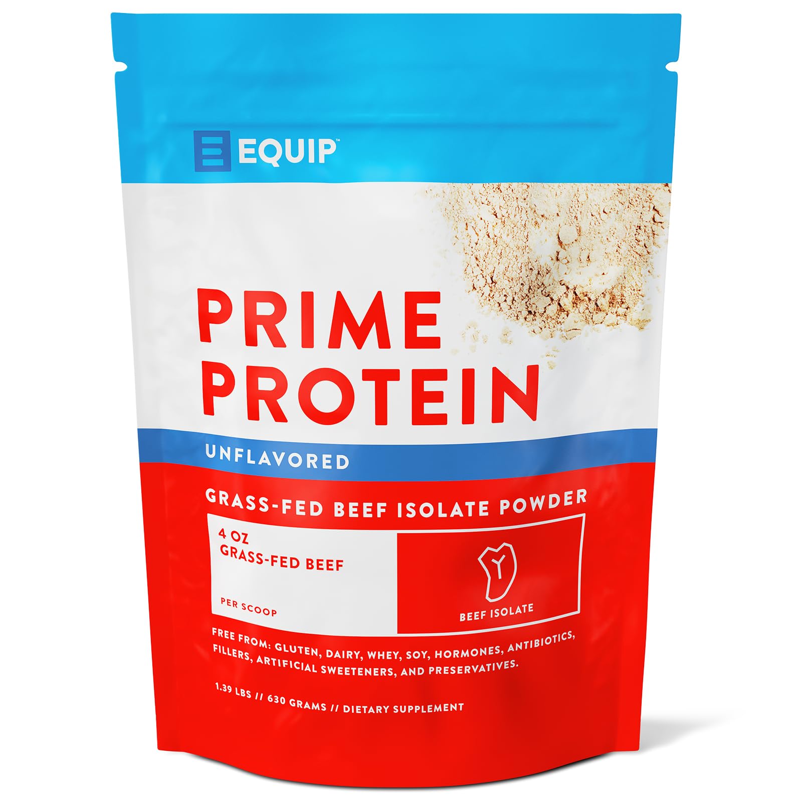 Buy Equip Foods Prime Protein Powder | Clean, Grass Fed Beef Protein ...