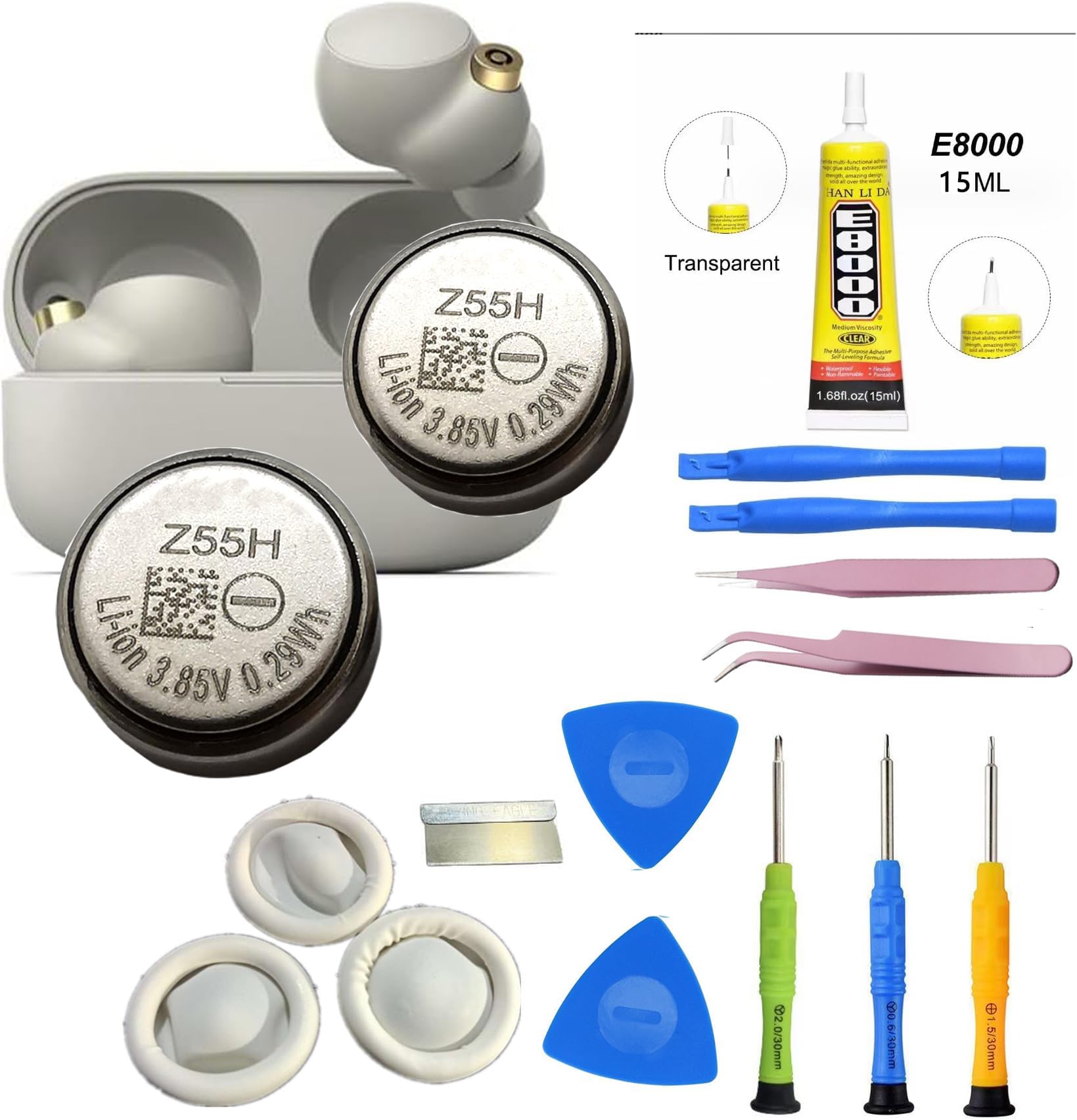 Amazon.com: EXMUMCMR 702428 Battery,Compatible with Sony Battery for WF ...