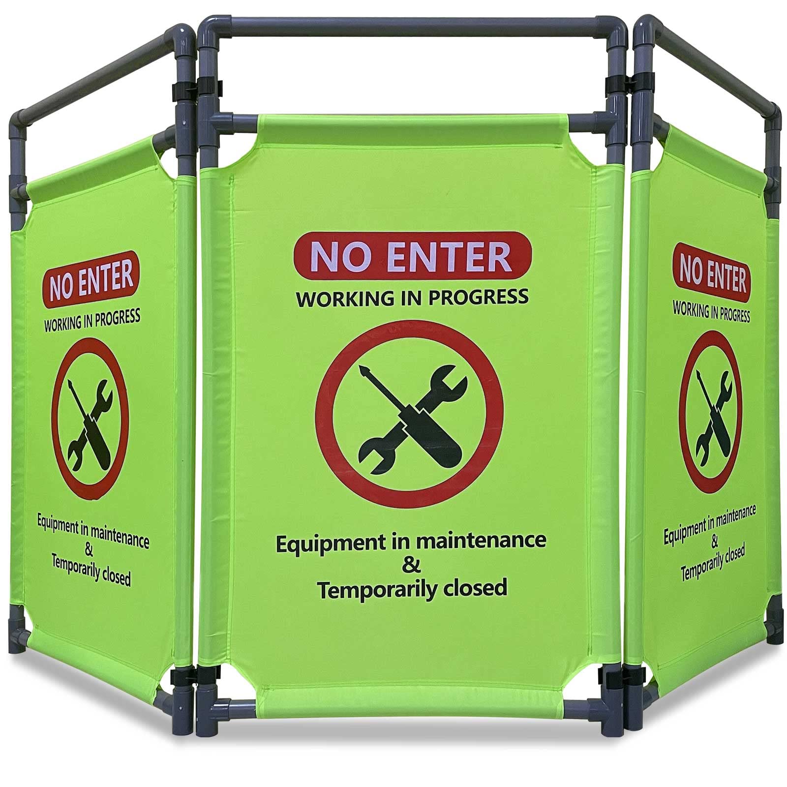 Buy Do Not Enter-Signs Green Engineering Repairs Caution - Sign 3 ...