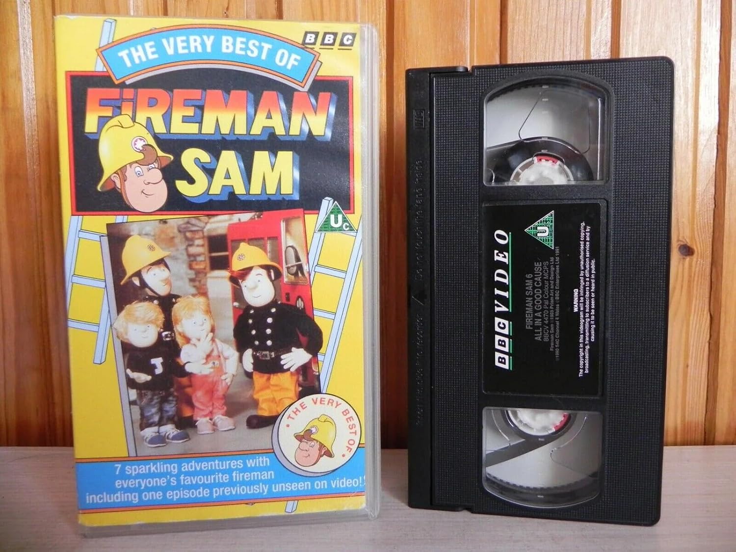 The Very Best Of Fireman Sam [VHS] : John Alderton, John Walker, Ian ...