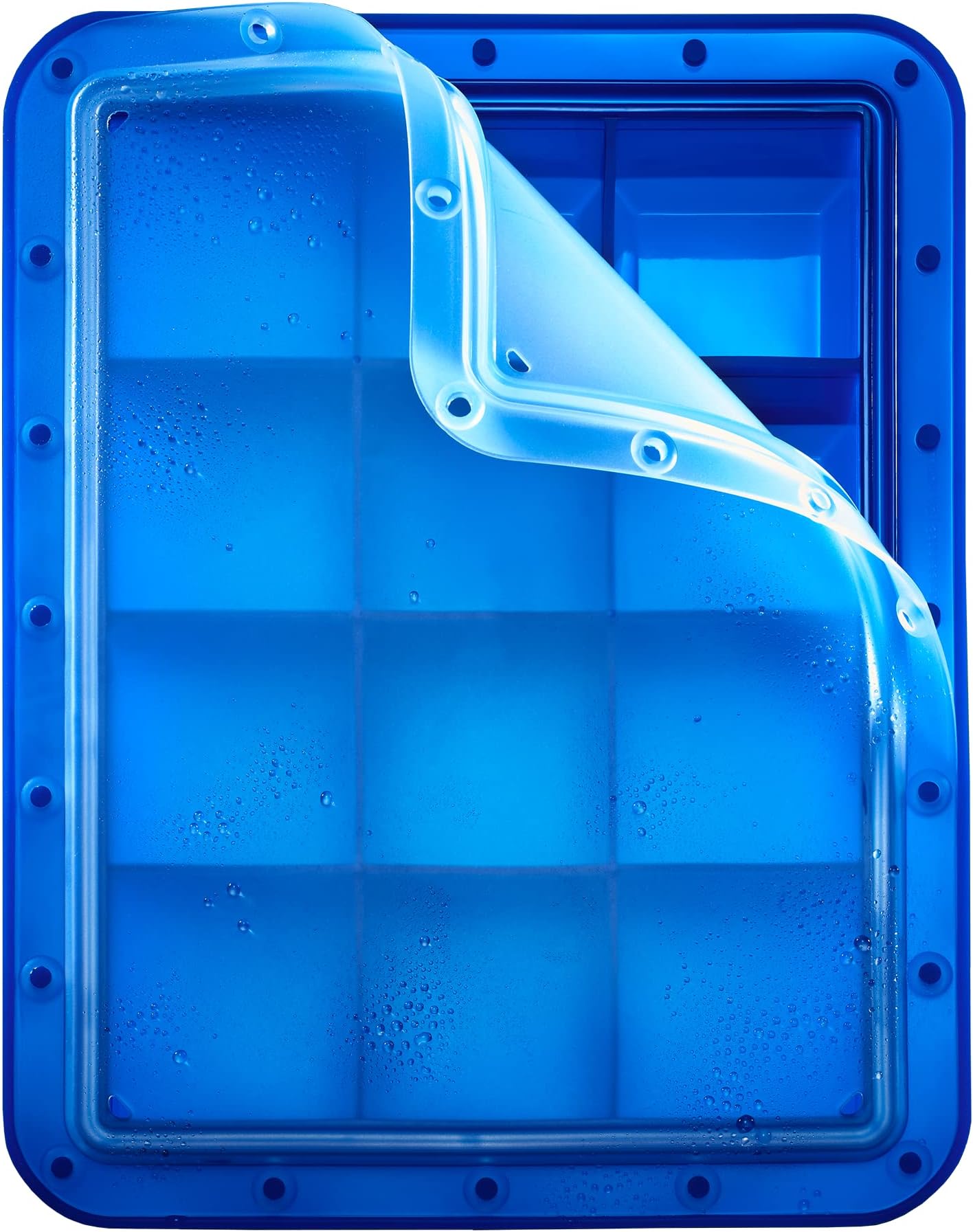 Lurch ICE FORMER Premium Eisbereiter aus Silikon mit Deckel für 20 ...
