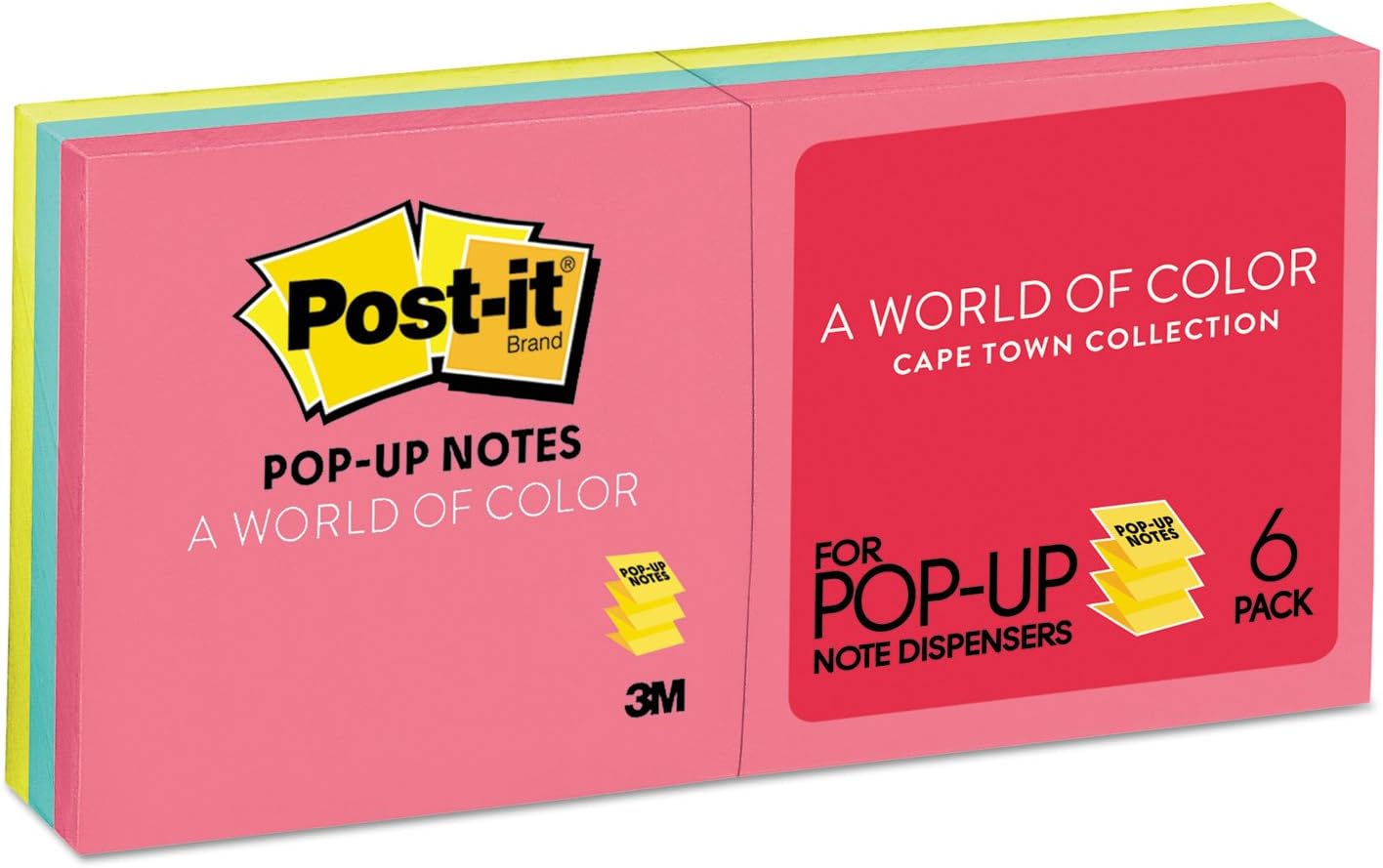 Amazon.com : Post-it® Super Sticky Pop-up Lined Note Refills : Office ...