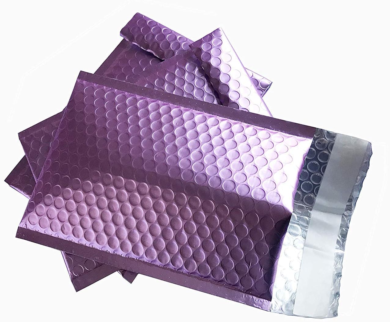 Amazon.com : ProLine Matte Metallic Purple Bubble Padded Mailers 4x8 ...