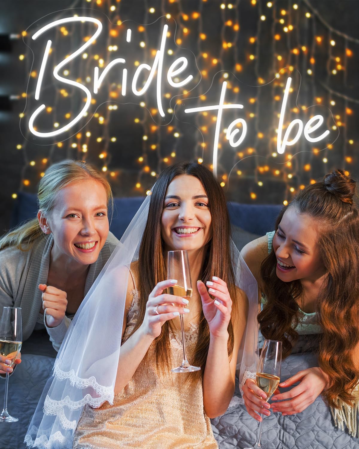 Amazon.com : 30x11 Inch Bride To Be Large Neon Sign for Bridal Shower ...