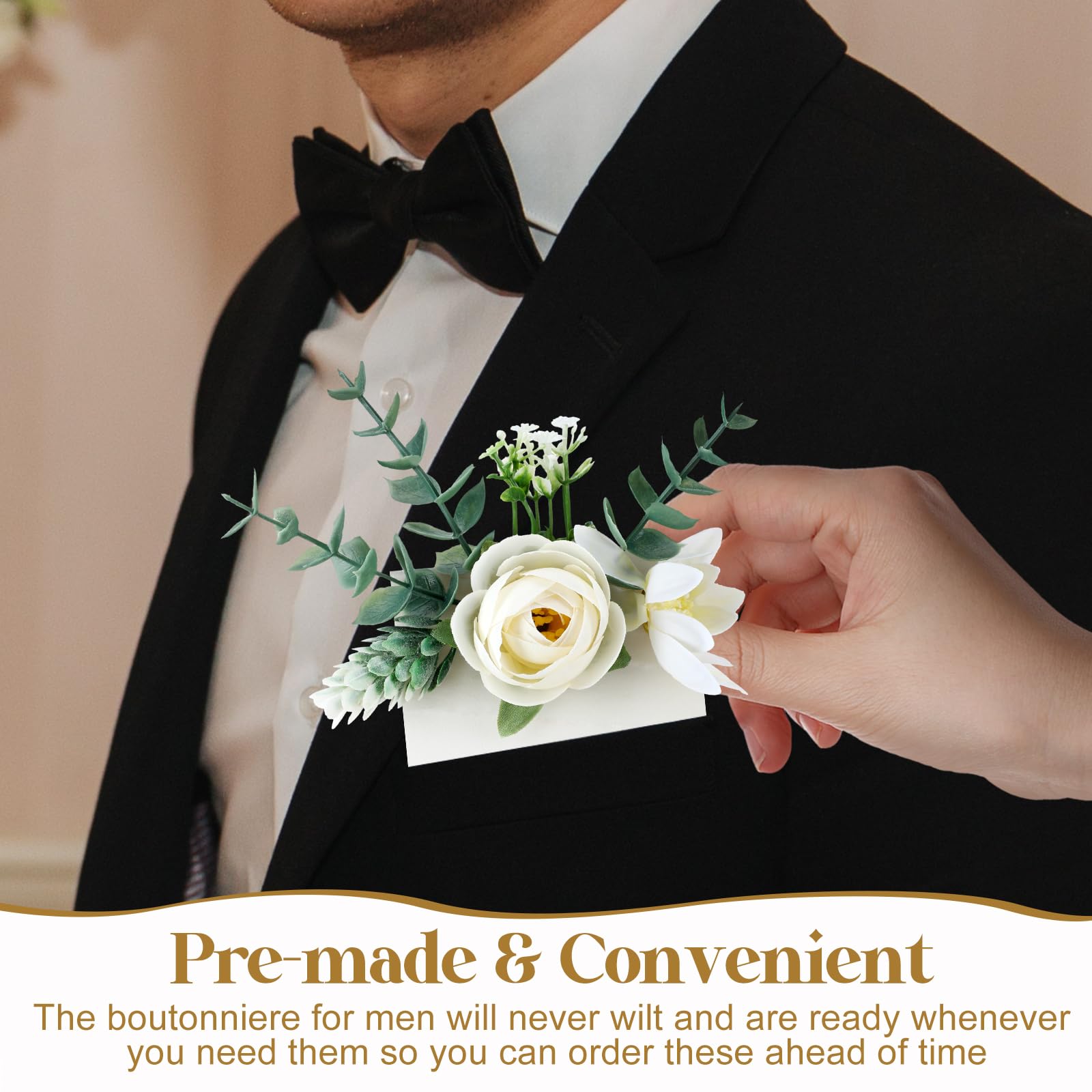 Flower Boutonniere For Guys