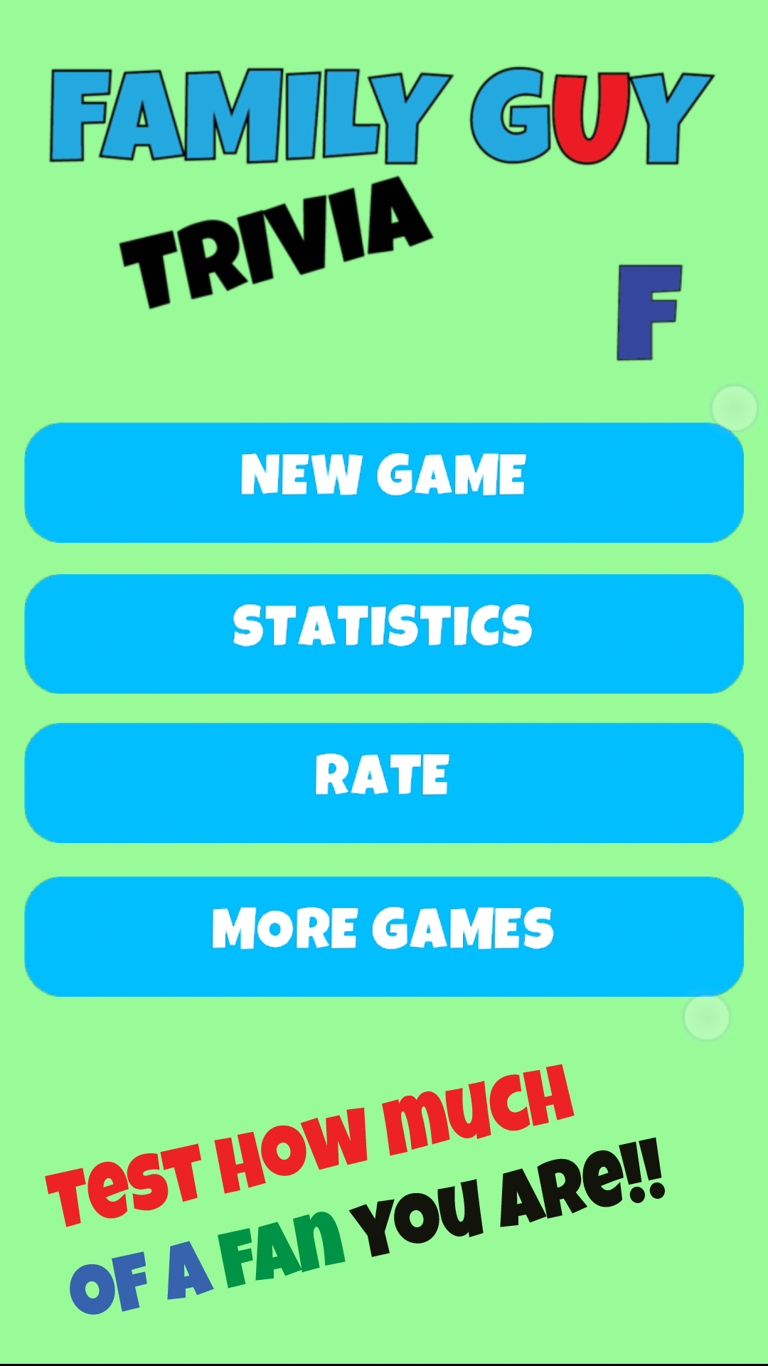 Trivia for Family Guy - Fan quiz for the cartoon series - App on Amazon ...