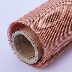 Amazon.com: EMENAR Copper Mesh, 10-200mesh Copper Mesh Wire Filtration ...