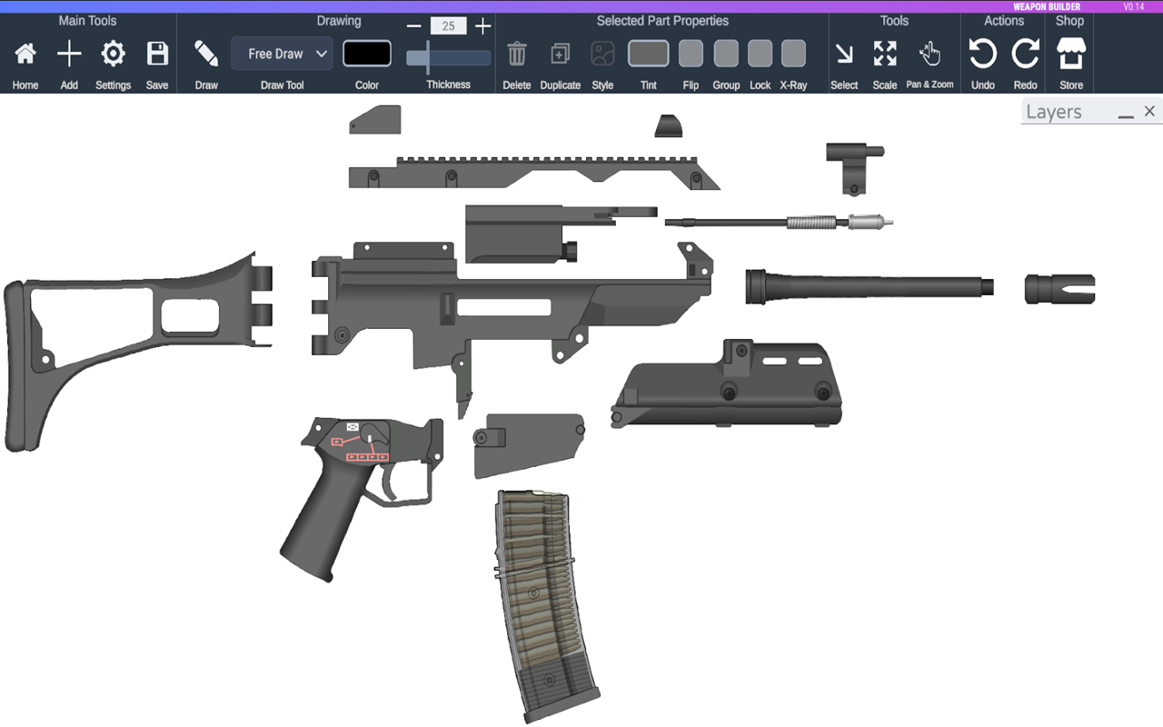 Weapon Builder 2-Amazonアプリストアのアプリ