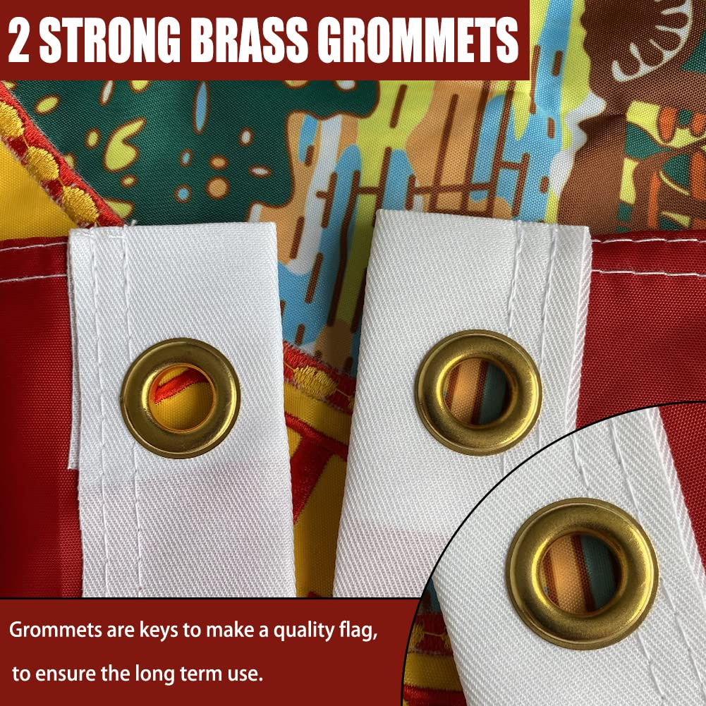 Snapklik.com : Florida State Flag Embroidered 2x3 Outdoor Double Sided ...