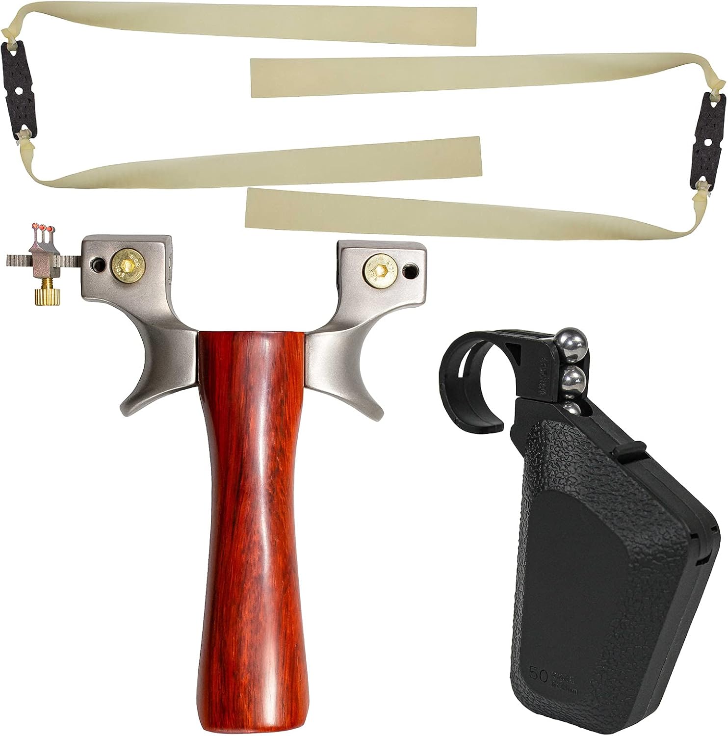 Amazon.com : CUGEBANNA Slingshot Set Professional Hunting Shooting ...