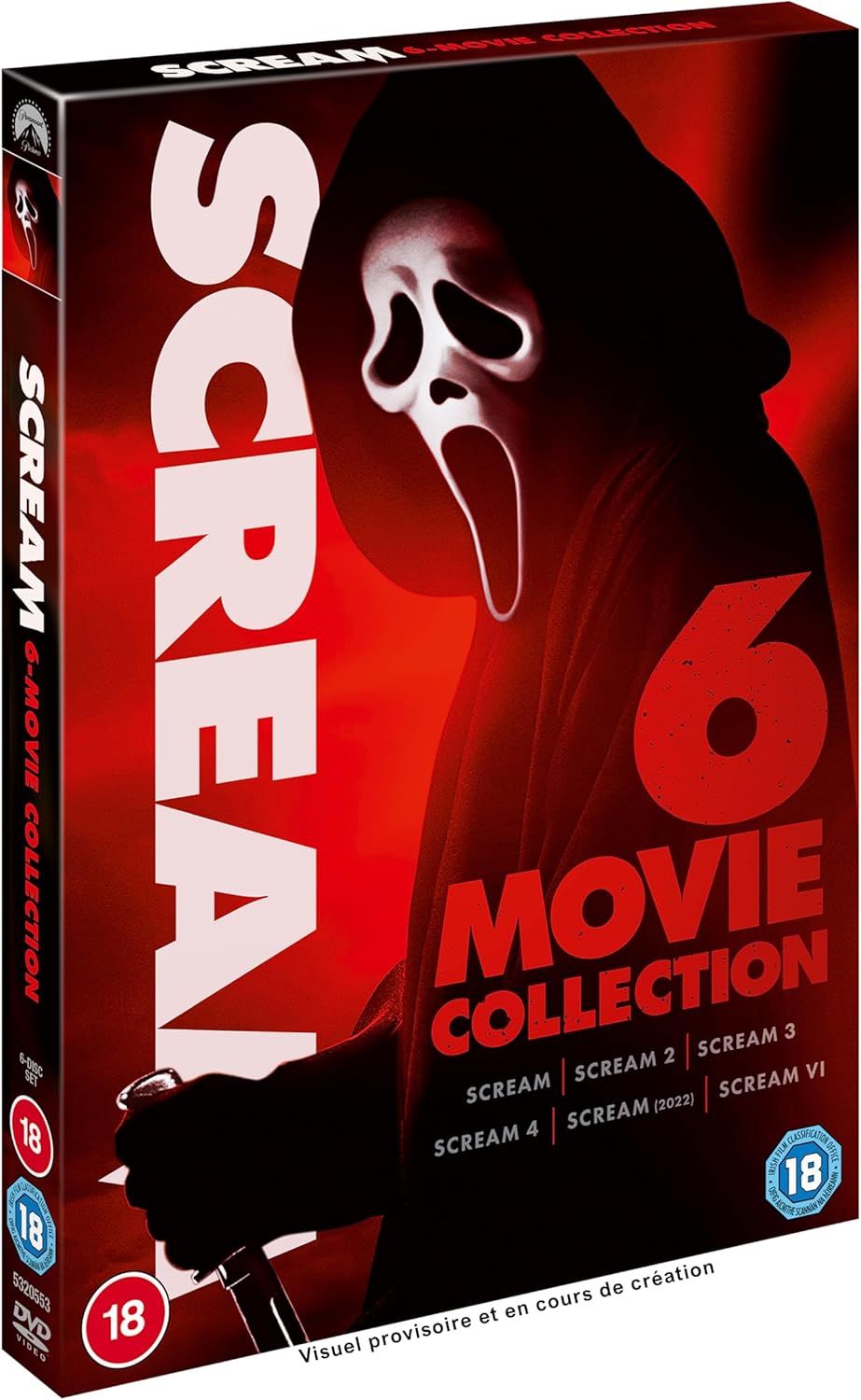 Scream-L'intégrale 6 Films: Amazon.fr: David Arquette, Neve Campbell ...