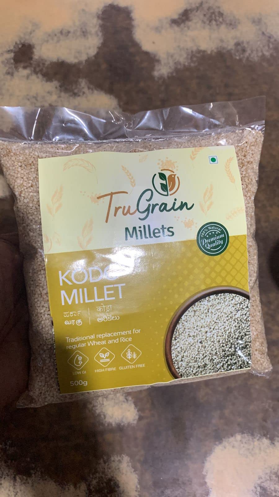 Trugrain Kodo Millet (Unpolished) 10kg | Kodri | Natural Grains ...