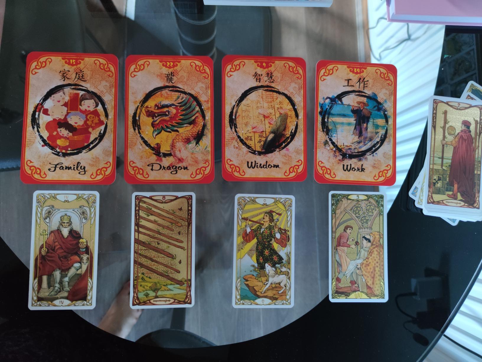 Chinese Fortune Reading Cards: 36 full colour oracle cards and 120pp ...