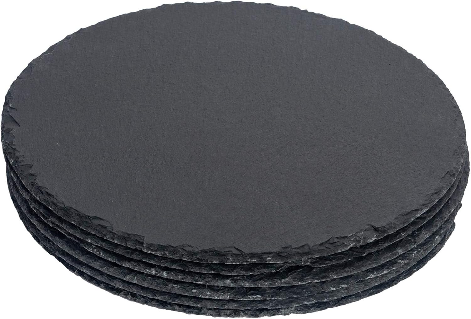 Argon Tableware Slate Serving Platter - Round - 33cm - Pack of 6 ...