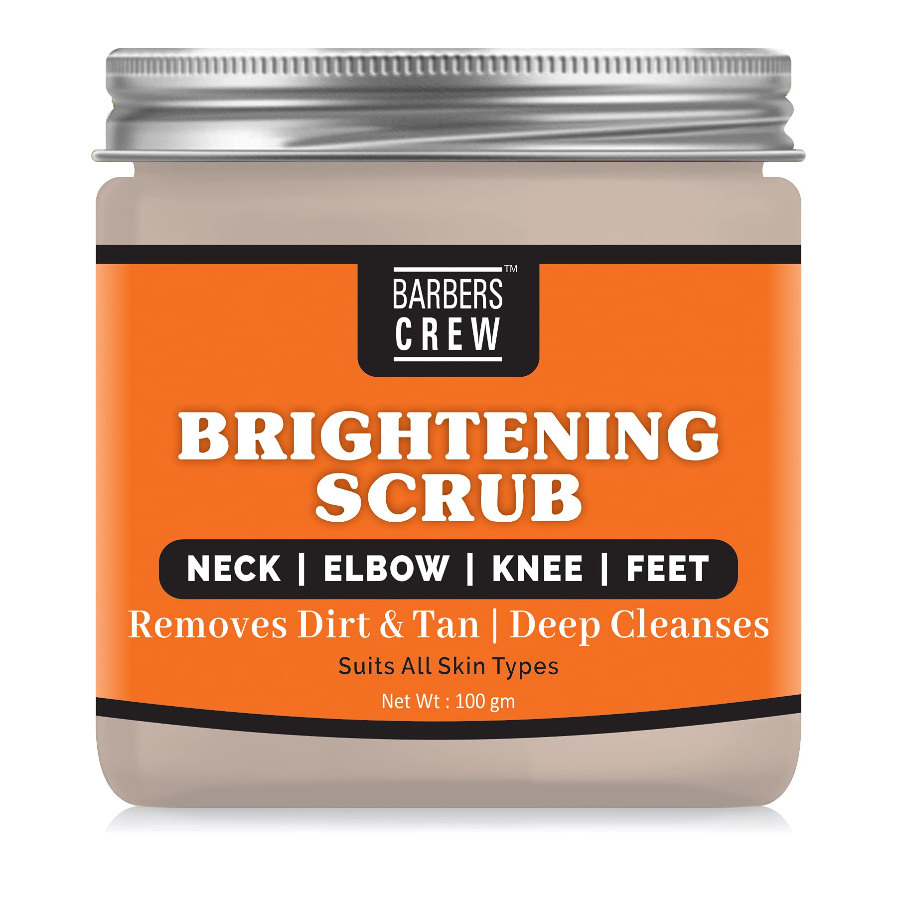 Buy Barbers Crew Premium Neck-Elbow & Knee-Feet Brightening Scrub For ...