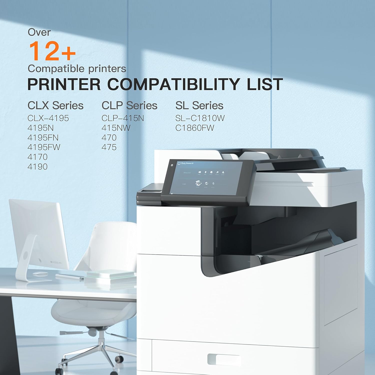 E-Z Ink (TM – Cartucho de tóner compatible con Samsung 504 504S CLT-K504S CLT-504S CLT-M504S CLT ...