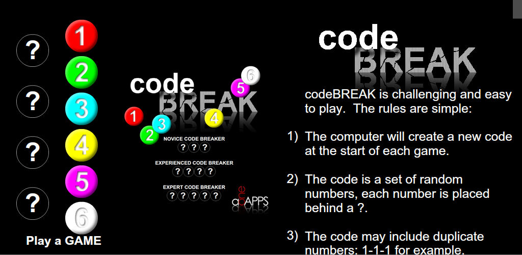 a1APPS codeBREAK - App on the Amazon Appstore