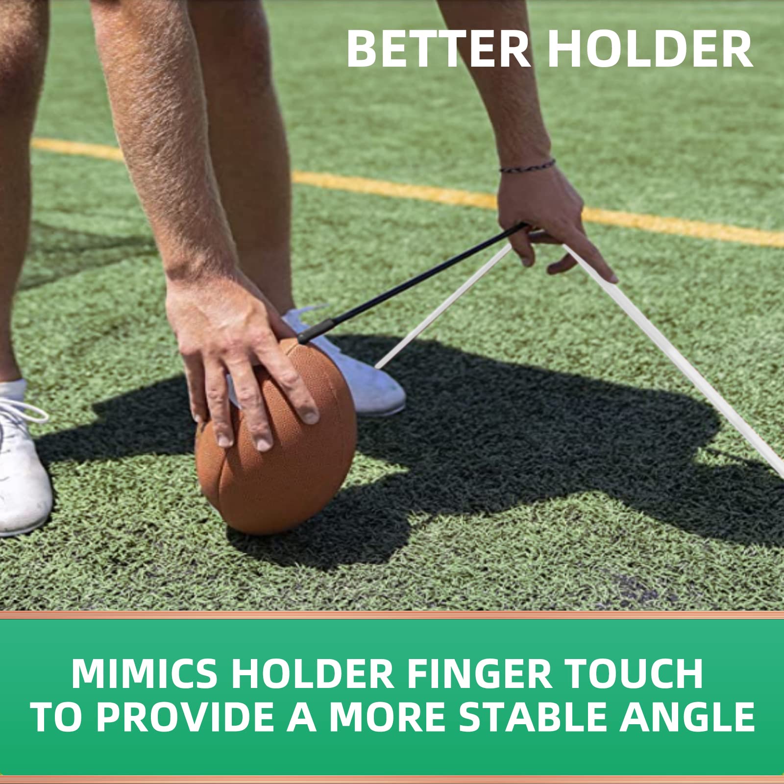 YNSZAS ?????? Football Kicking Tee, Portable Field Goal Kicking Holder ...
