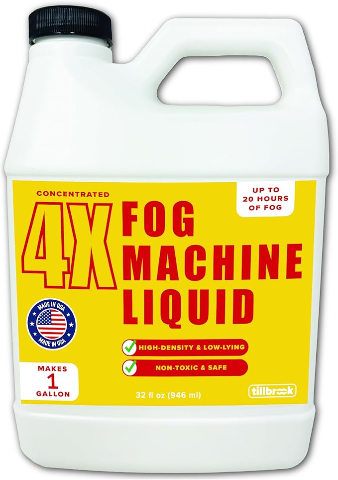 Amazon.com: Fog Machine Liquid Concentrate - 32 oz Tillbrook Fog ...