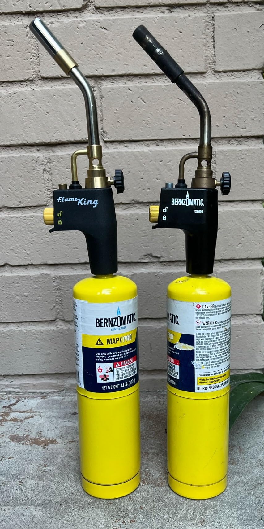 $8/mo - Finance Flame King FK4500CGA High Intensity Propane Torch Head ...