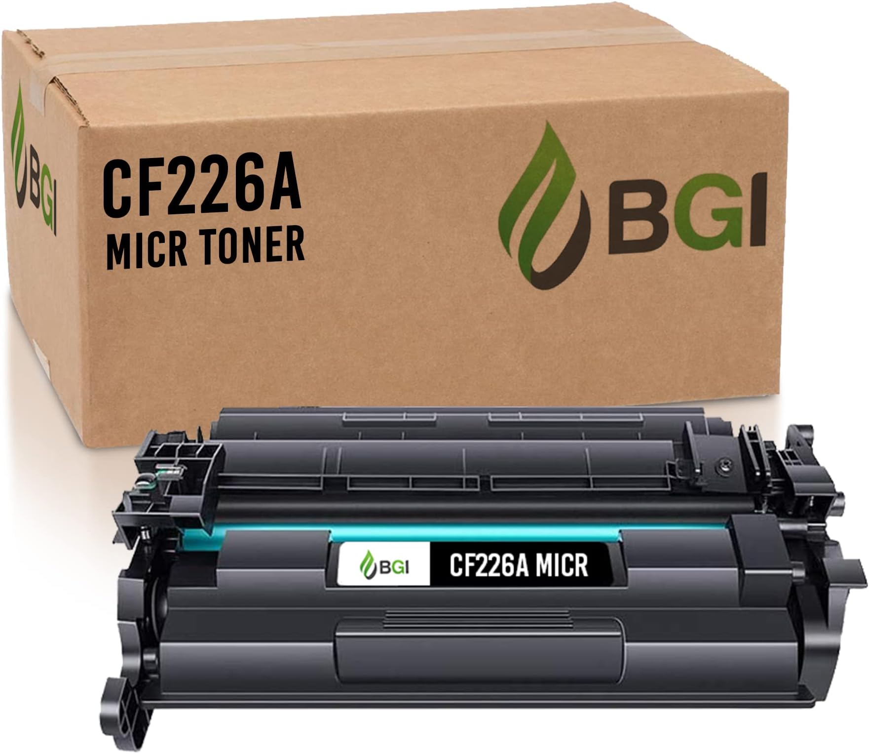 Amazon.com: Be Green Ink Compatible Replacement Black MICR Toner ...