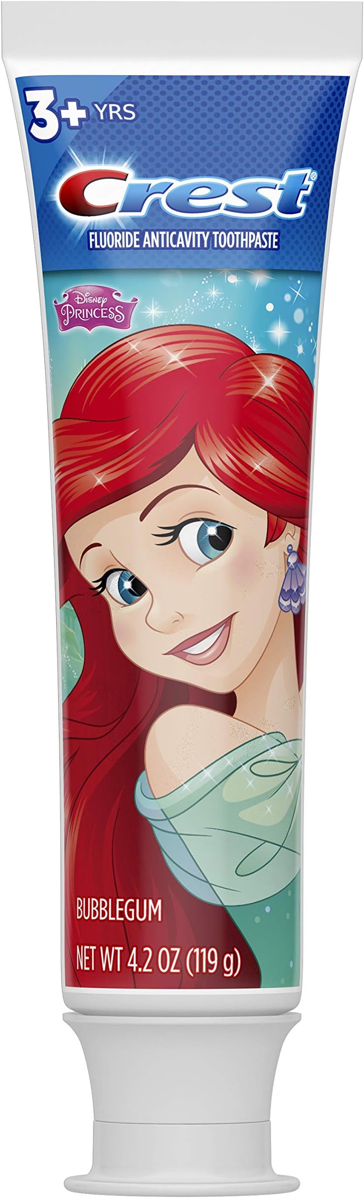 Amazon.com : Crest Pro-Health Stages, Disney Princess Toothpaste Bubble ...