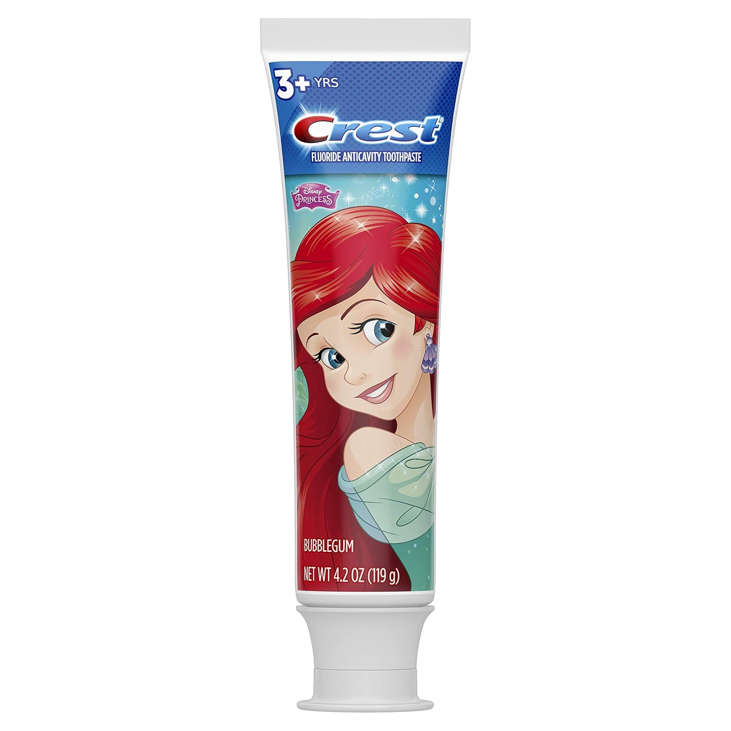Amazon.com : Crest Pro-Health Stages, Disney Princess Toothpaste Bubble ...